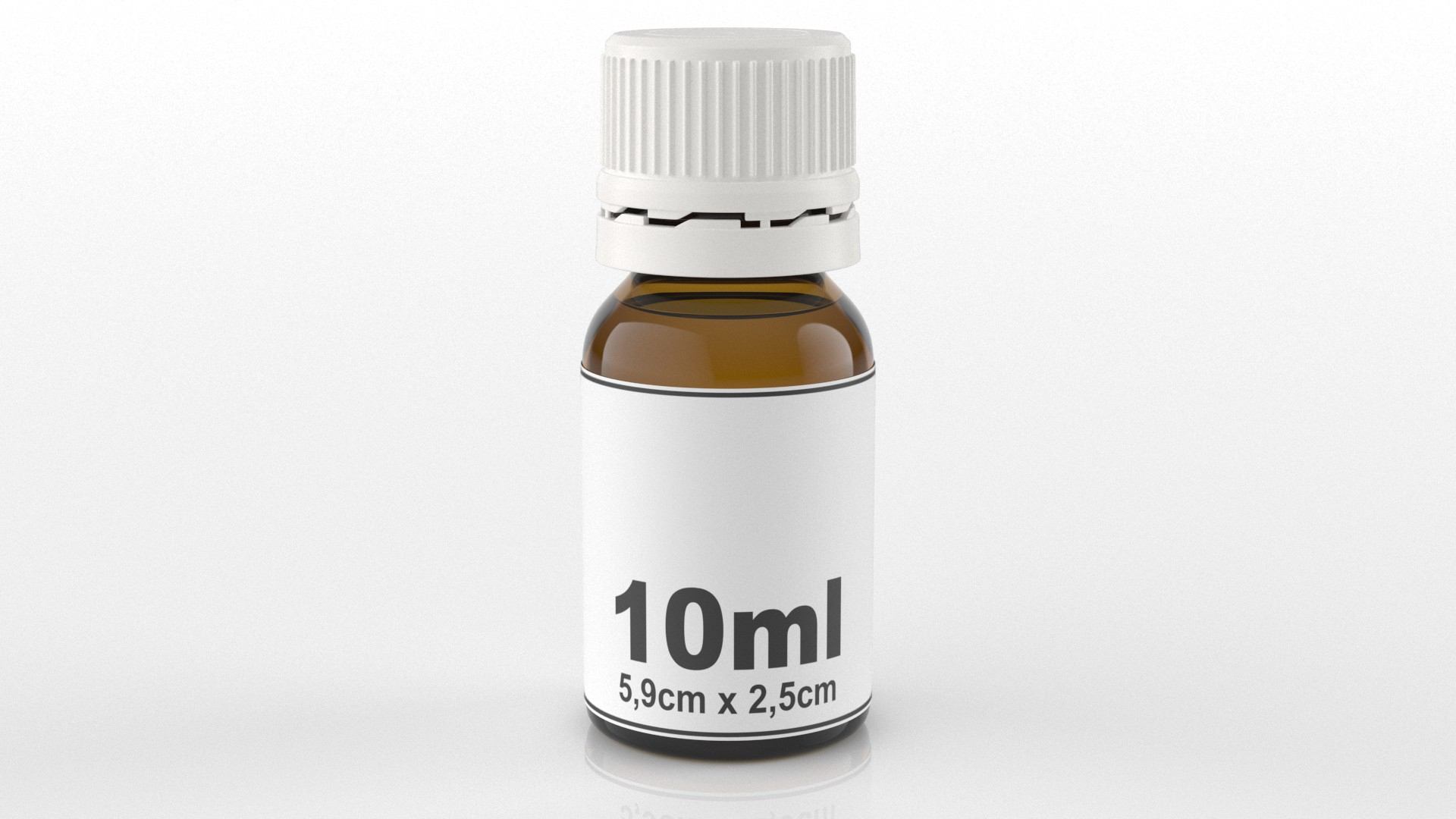 3D Model 10ml Bottle - TurboSquid 1246468