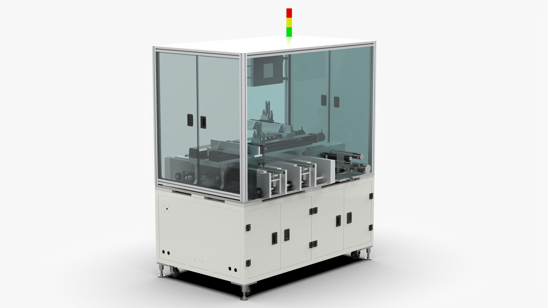 3D Model Automatic Mylar Laminating Machine - TurboSquid 2009428