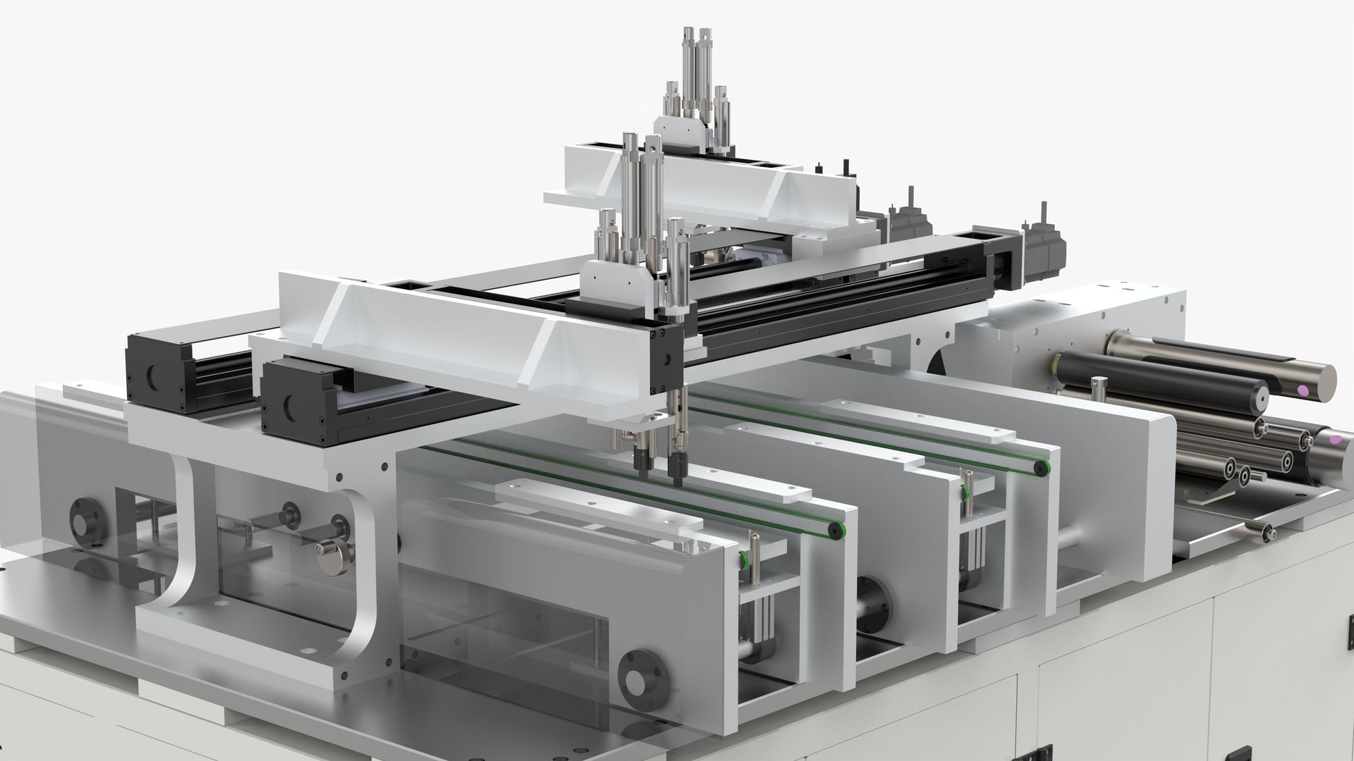 3D Model Automatic Mylar Laminating Machine - TurboSquid 2009428