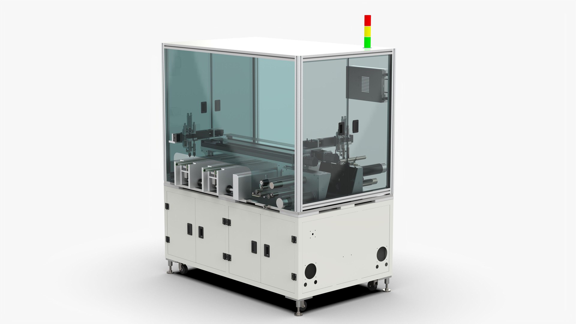 3D Model Automatic Mylar Laminating Machine - TurboSquid 2009428