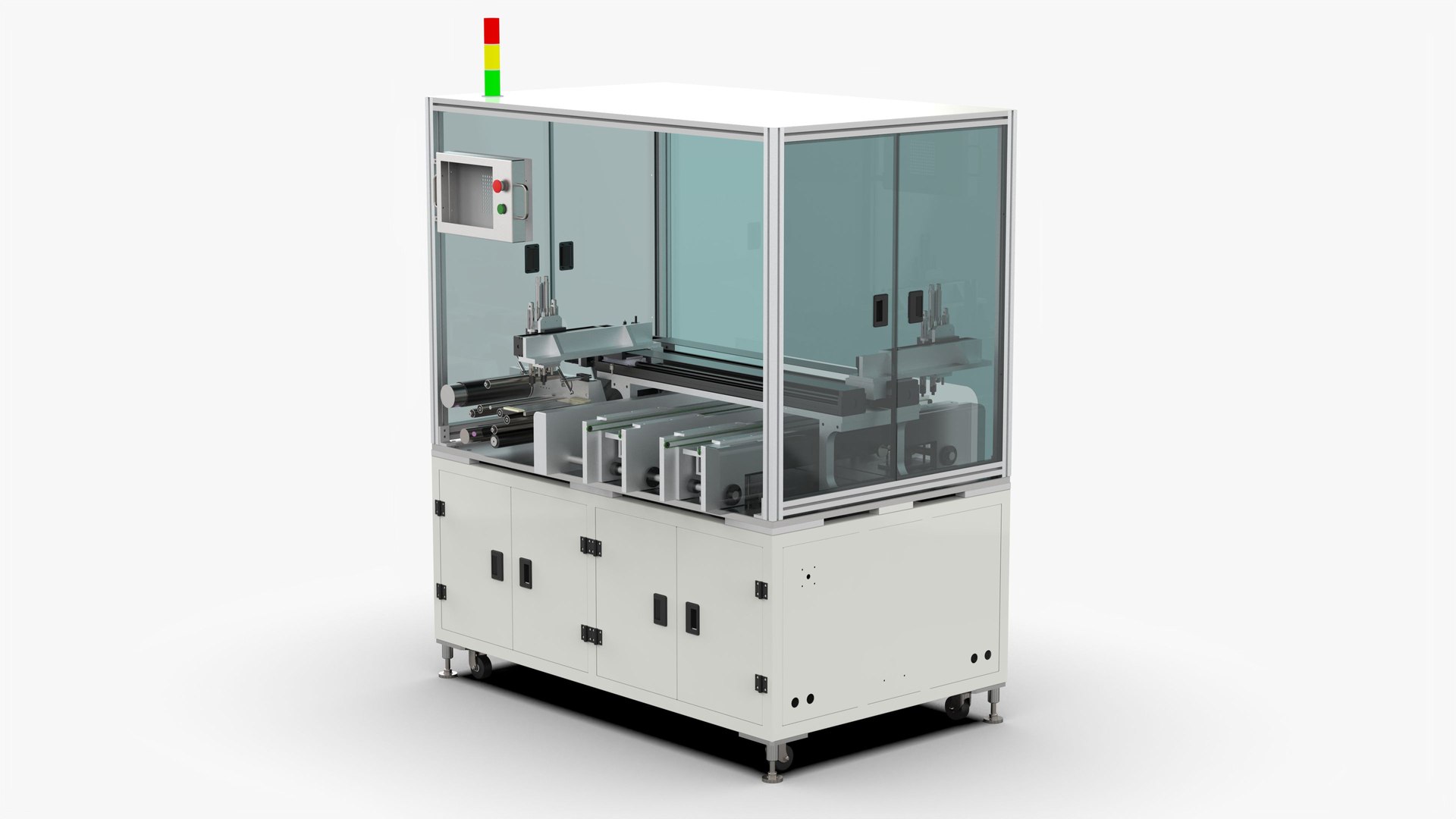 3D Model Automatic Mylar Laminating Machine - TurboSquid 2009428