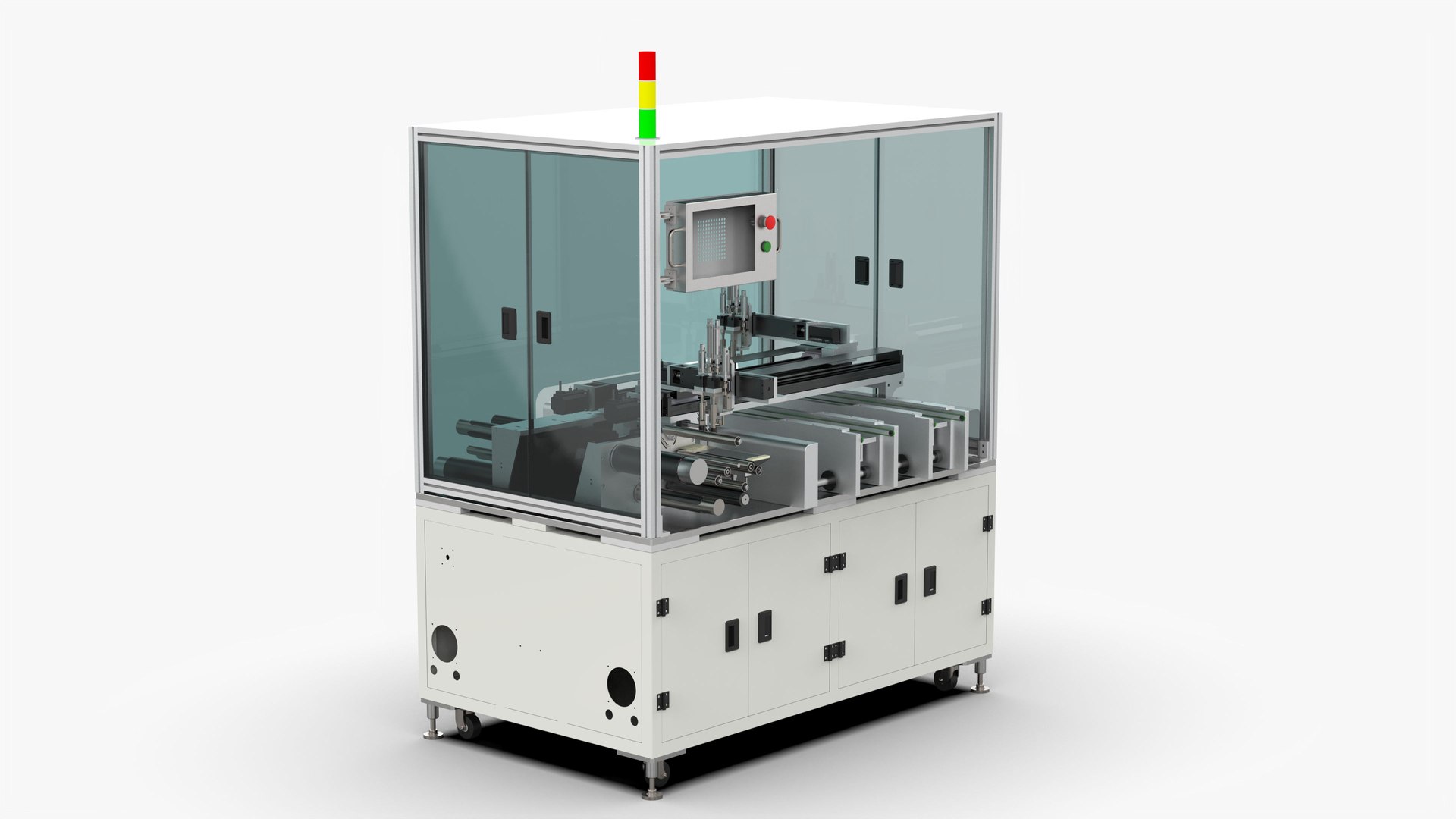 3D Model Automatic Mylar Laminating Machine - TurboSquid 2009428