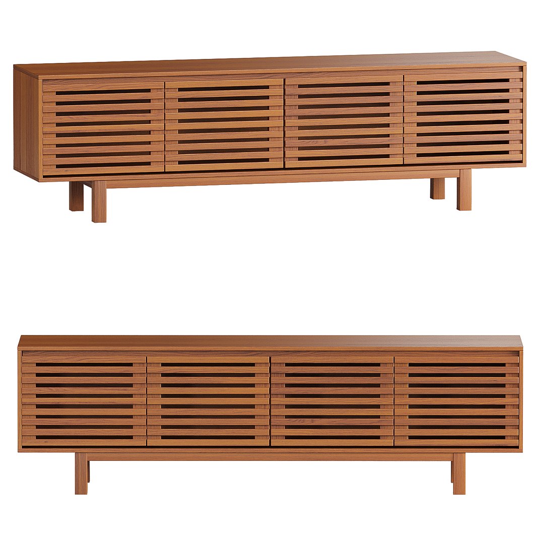 3D Model Bryce Media Console - TurboSquid 2197314