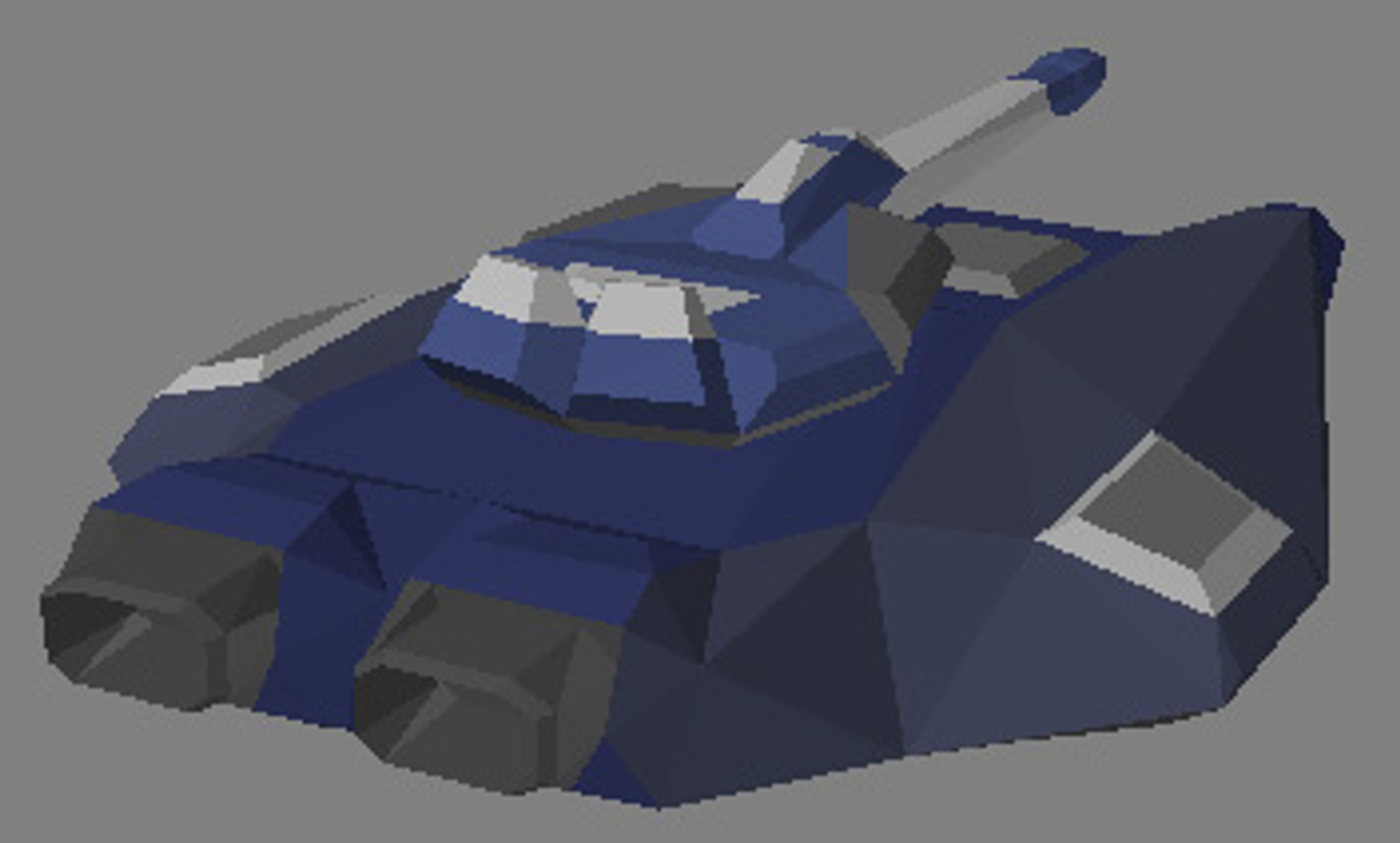 3d model of hover tank