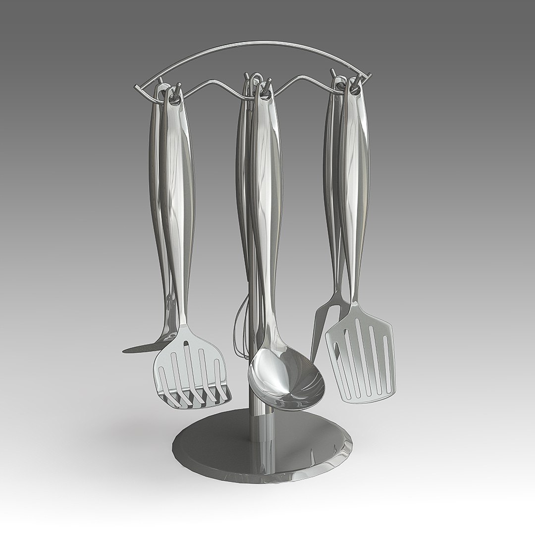 3d Utensils Model