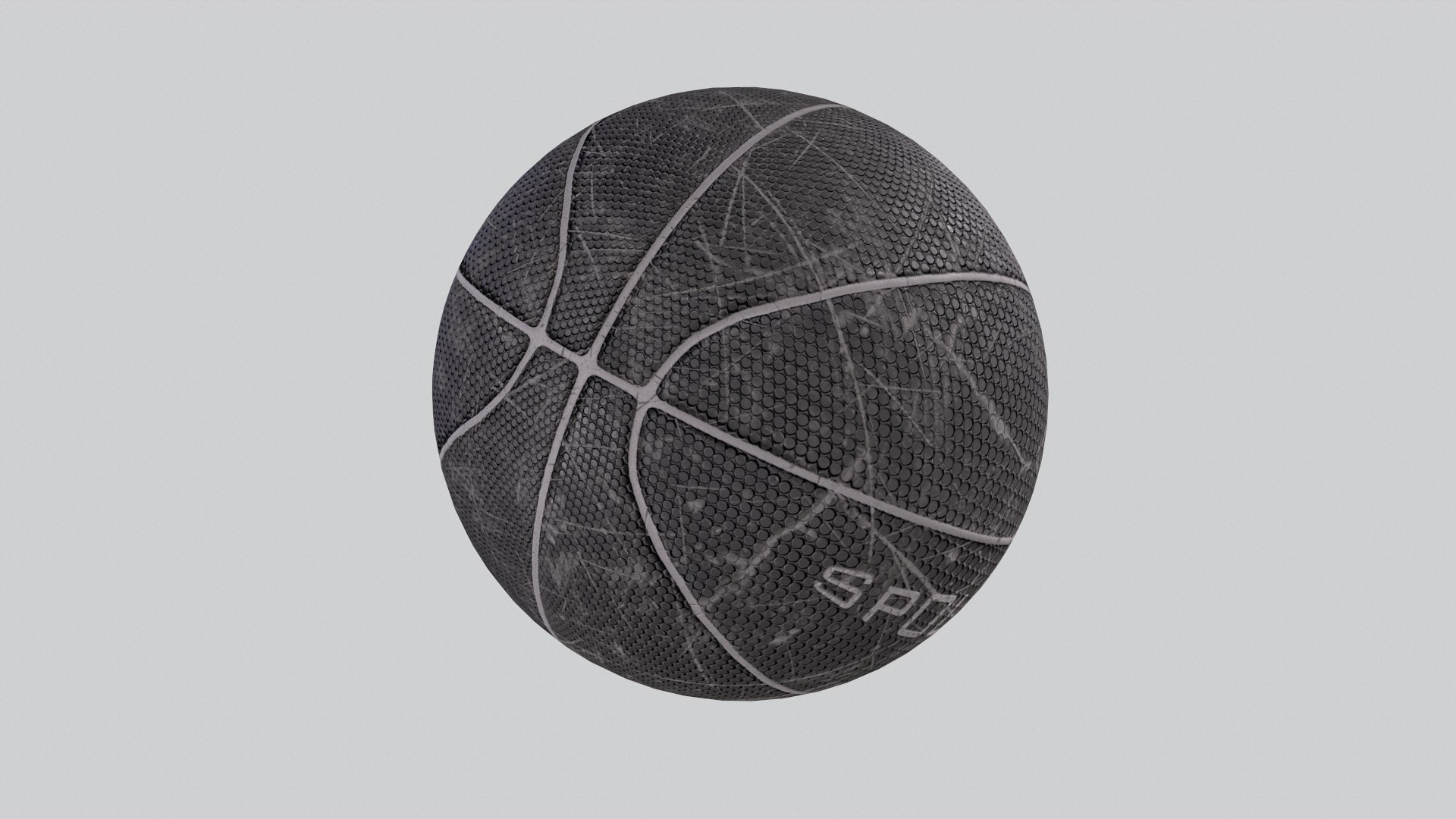 3D Basketball Balls Black Pack - TurboSquid 1937923