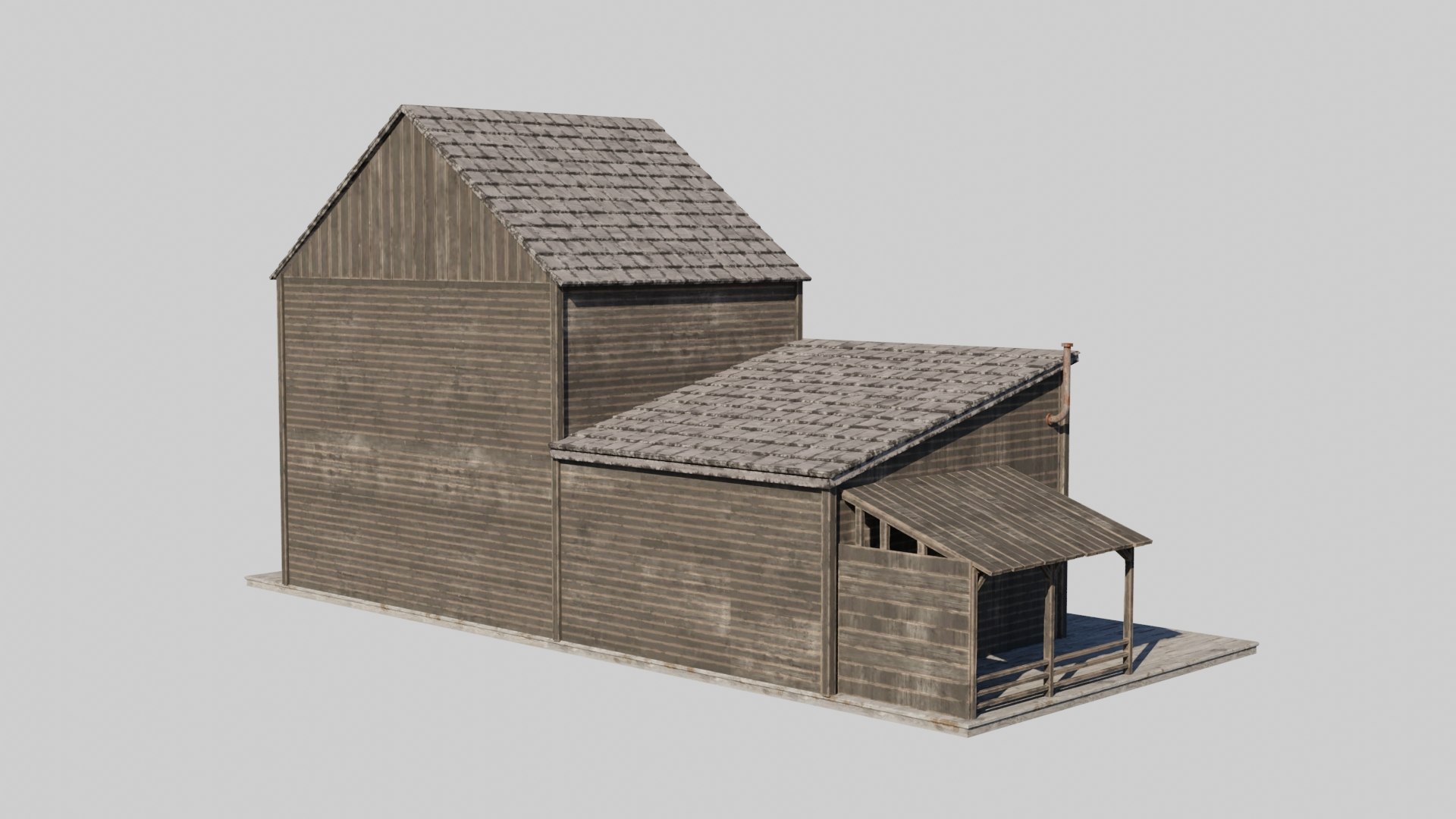 3D Western House wst15 - TurboSquid 2079804