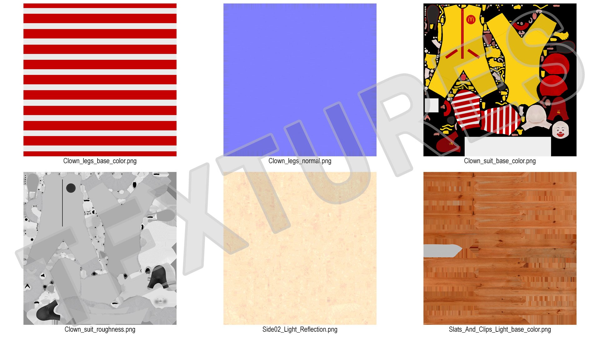 McDonalds Clown Bench Sitting Pose Fur For Cinema 4D 3D Model ...