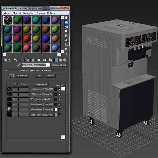 max ice cream machine