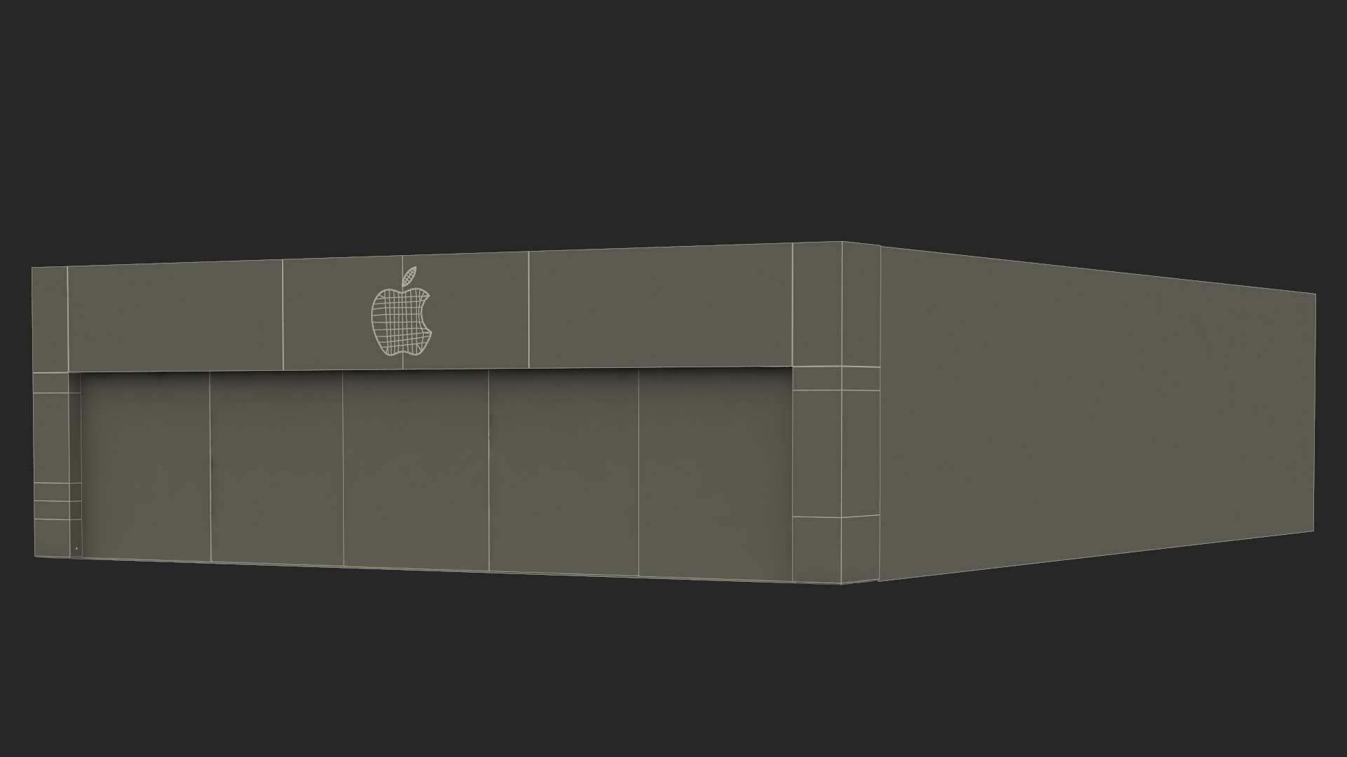 Apple Store Building 3D - TurboSquid 2214578