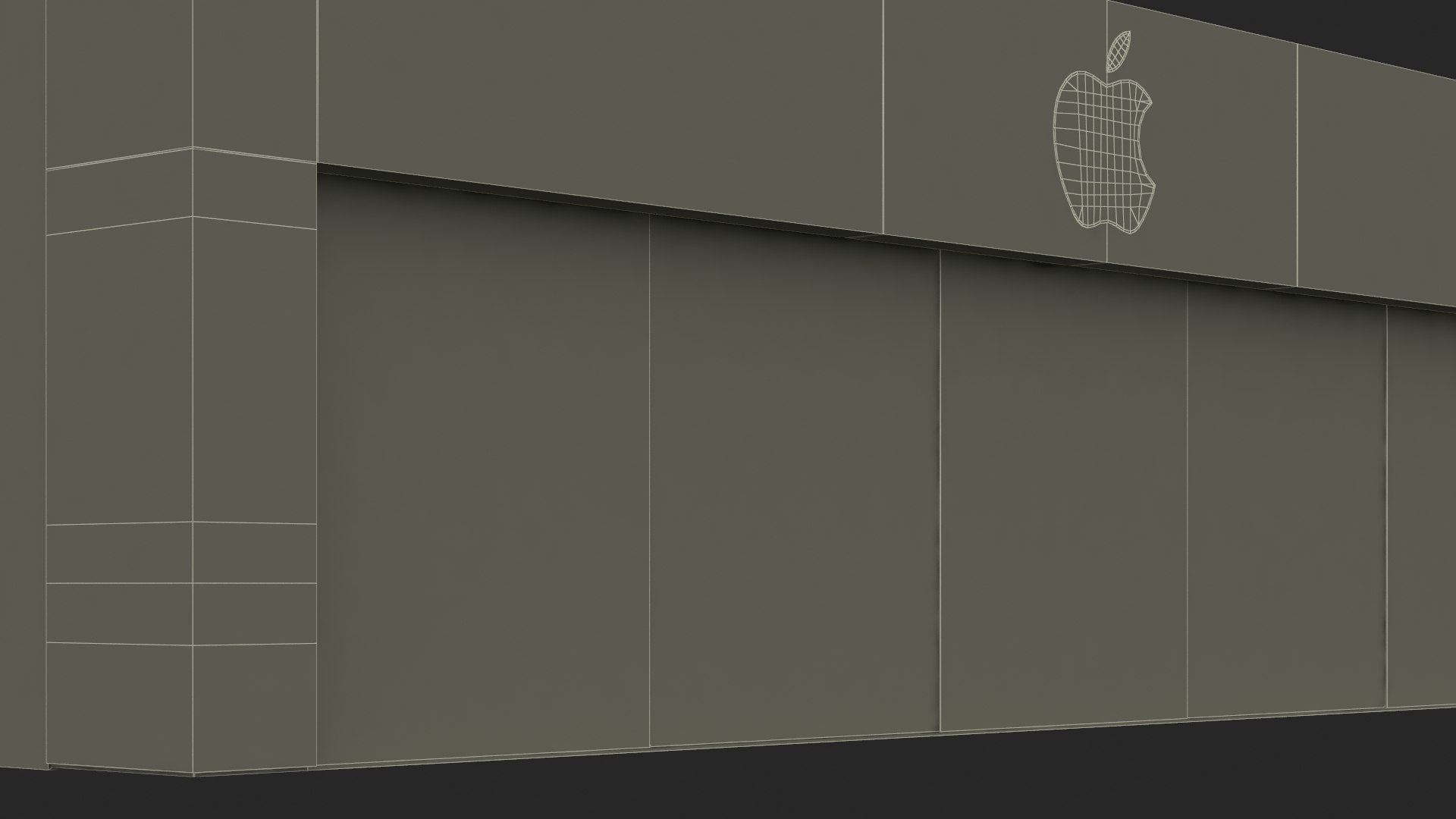 Apple Store Building 3D - TurboSquid 2214578