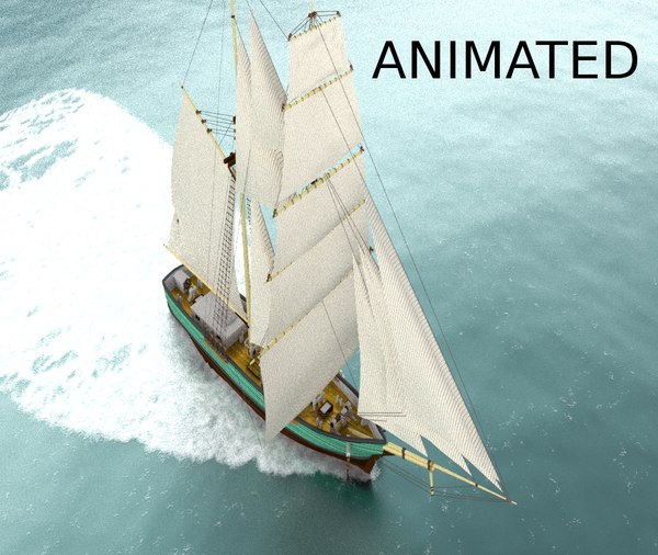 3d model pirate ship decks