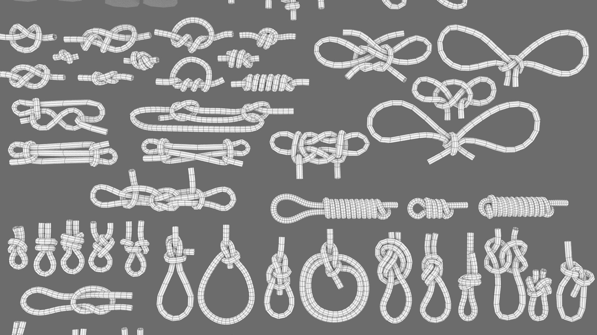 3D Rope Knots Model - TurboSquid 1453863