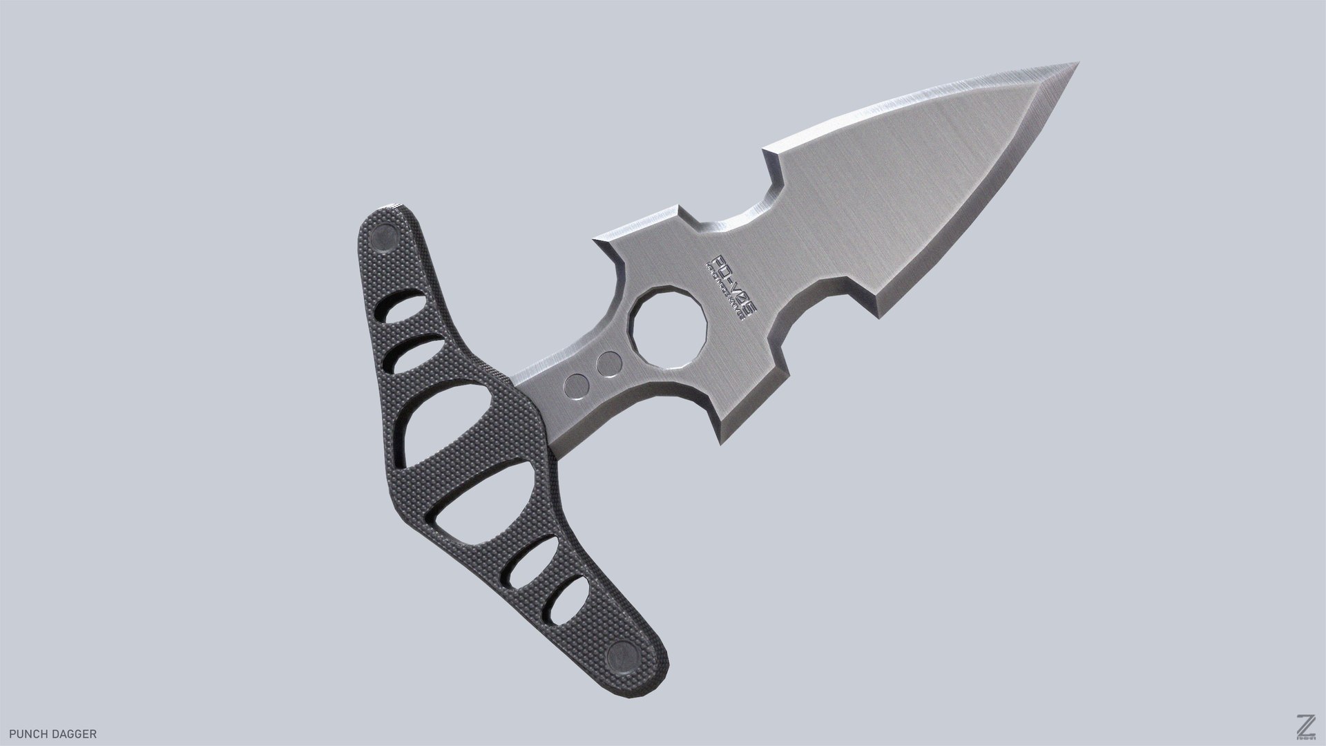 3D Punch Dagger - TurboSquid 2422194