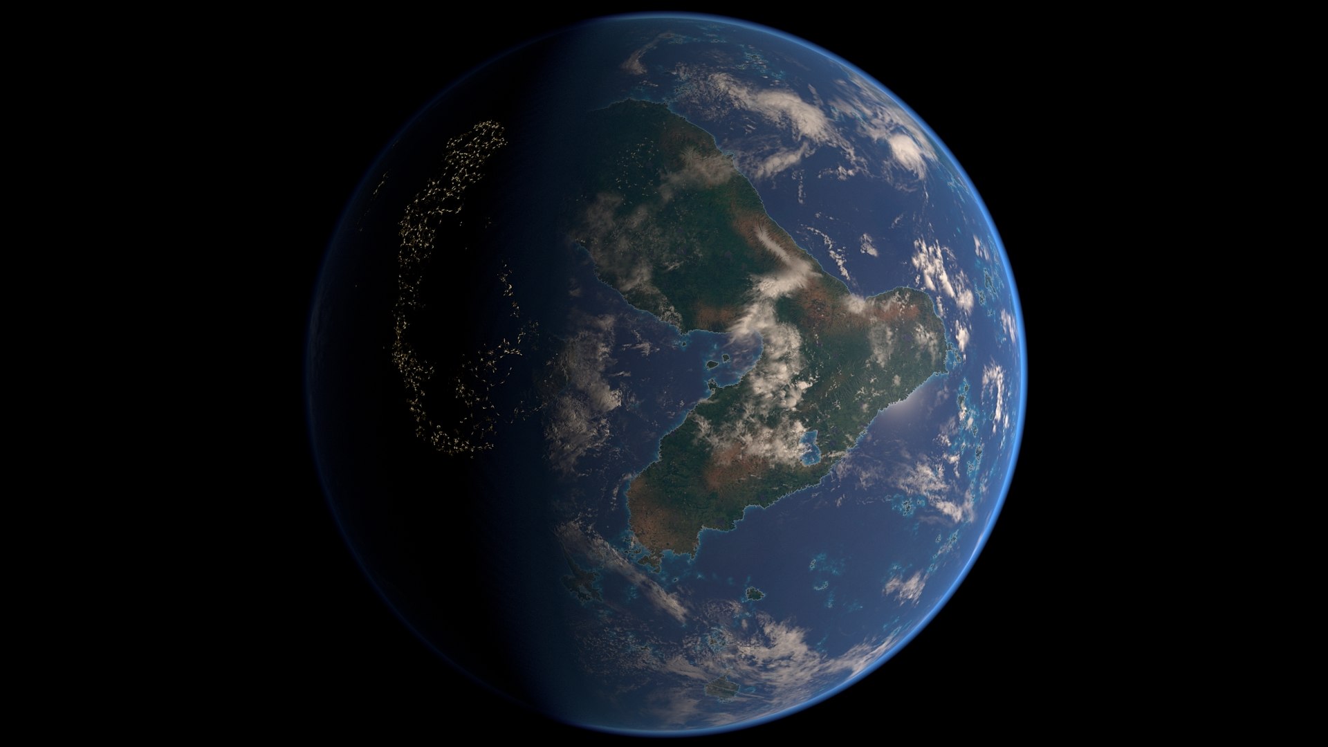 3D Alien Planet 2 - TurboSquid 1737883
