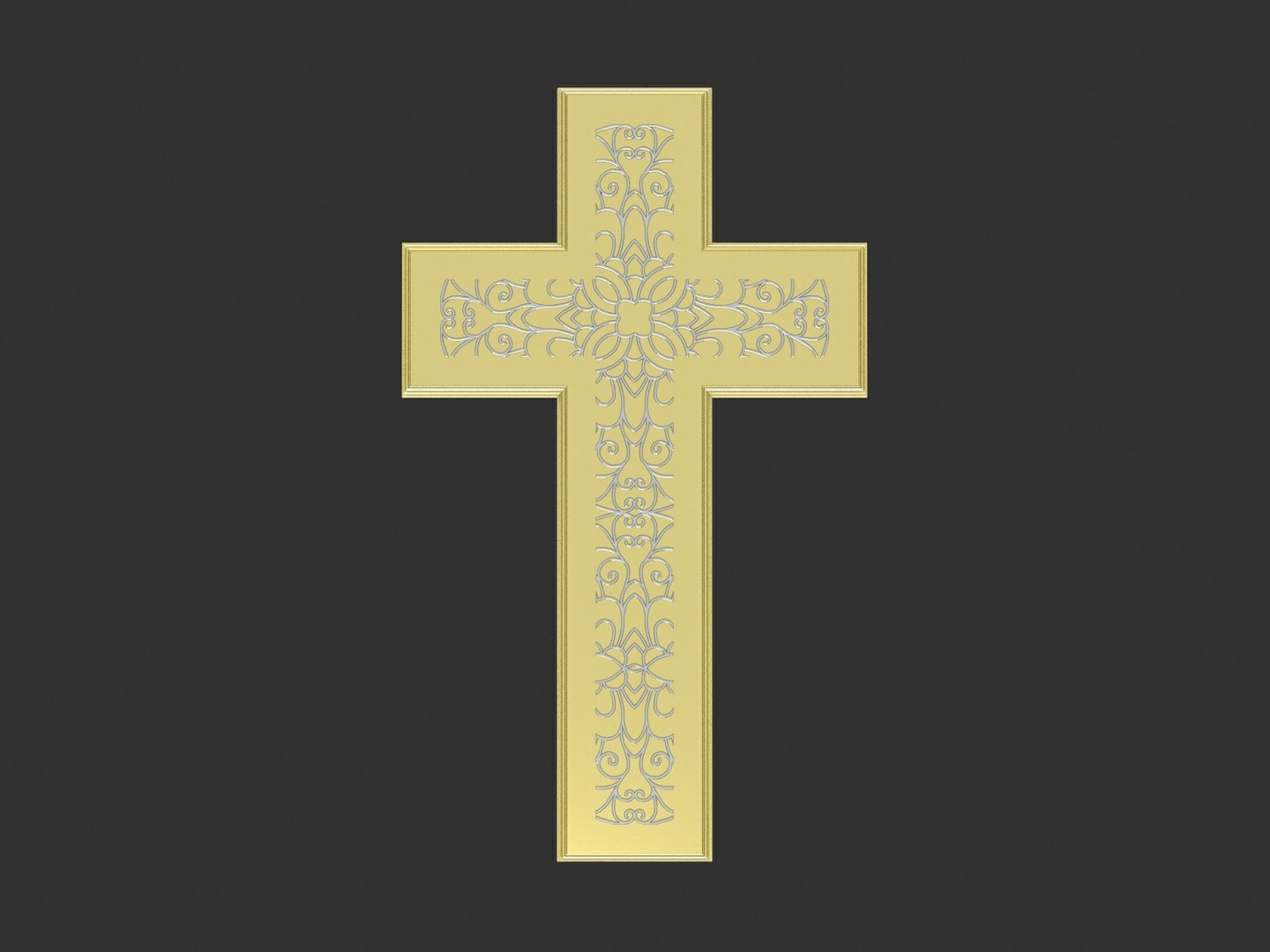 3D Cross - TurboSquid 1455927