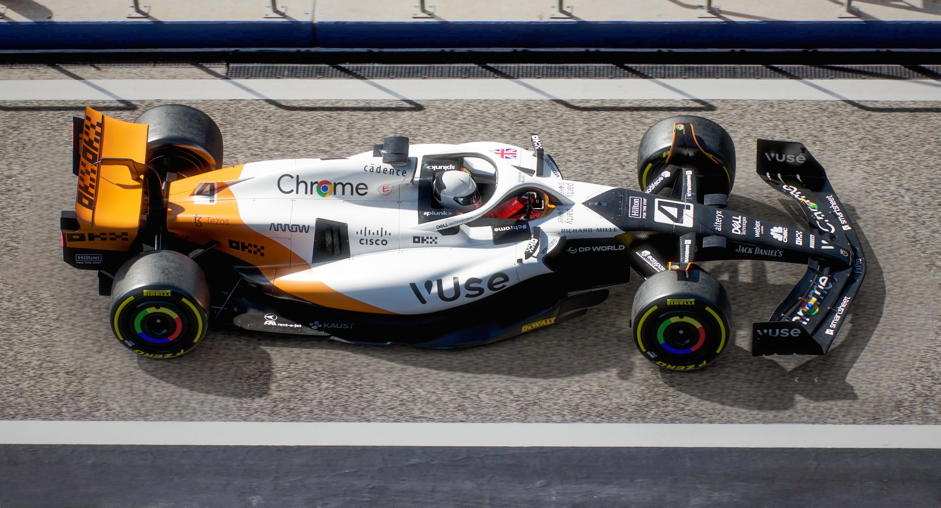 3D McLaren MCL60 Monaco Livery F1 Team Season 2023 Model - TurboSquid 2078682