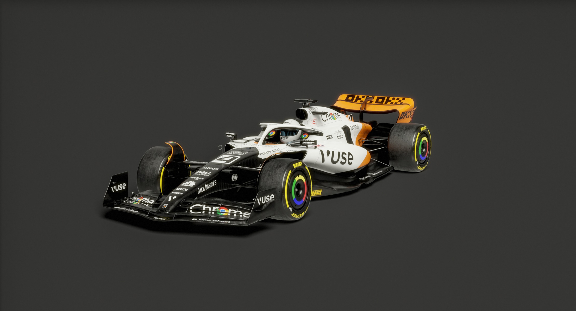 3D McLaren MCL60 Monaco Livery F1 Team Season 2023 model - TurboSquid ...