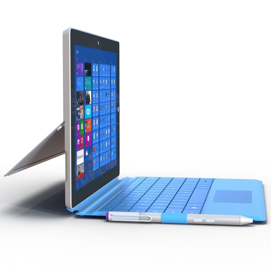 3D microsoft surface 3 rigged - TurboSquid 1538790