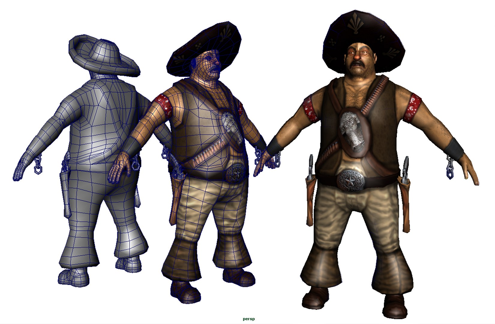Wild West 3d Obj