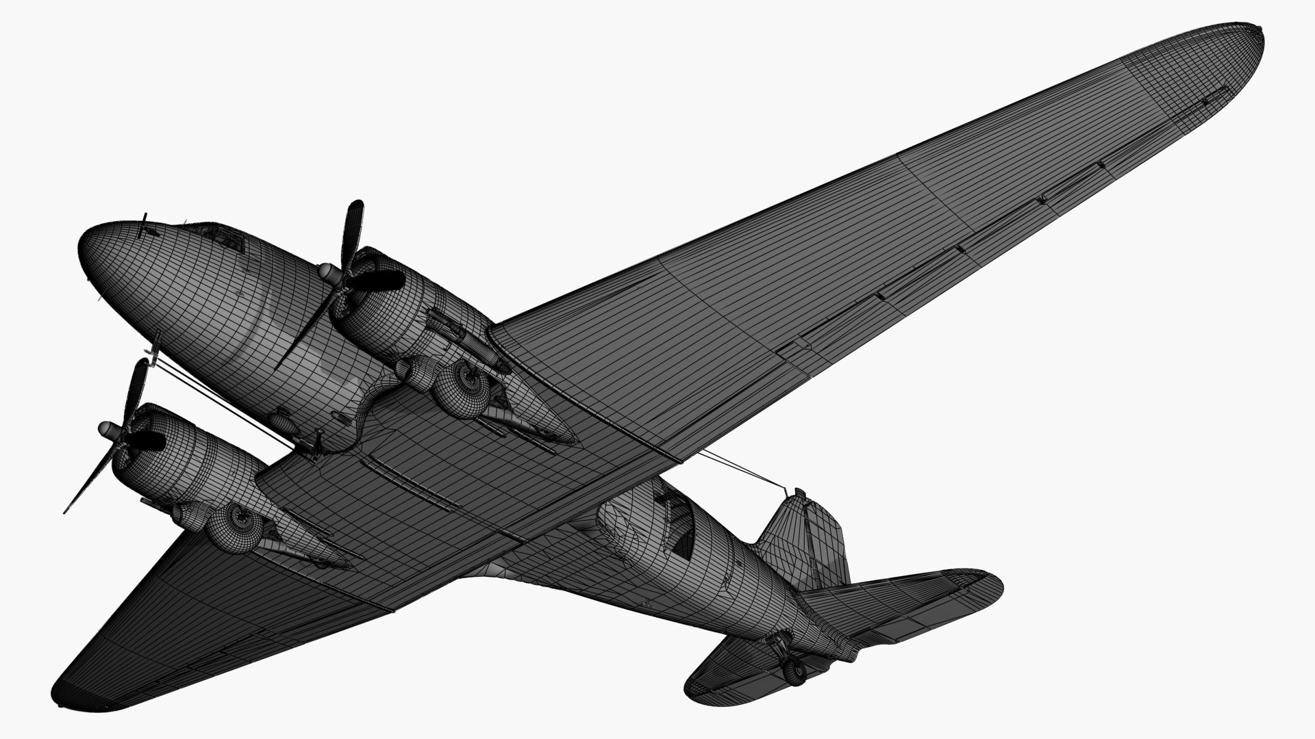 AC47 Spooky Gunship Model - TurboSquid 2192031