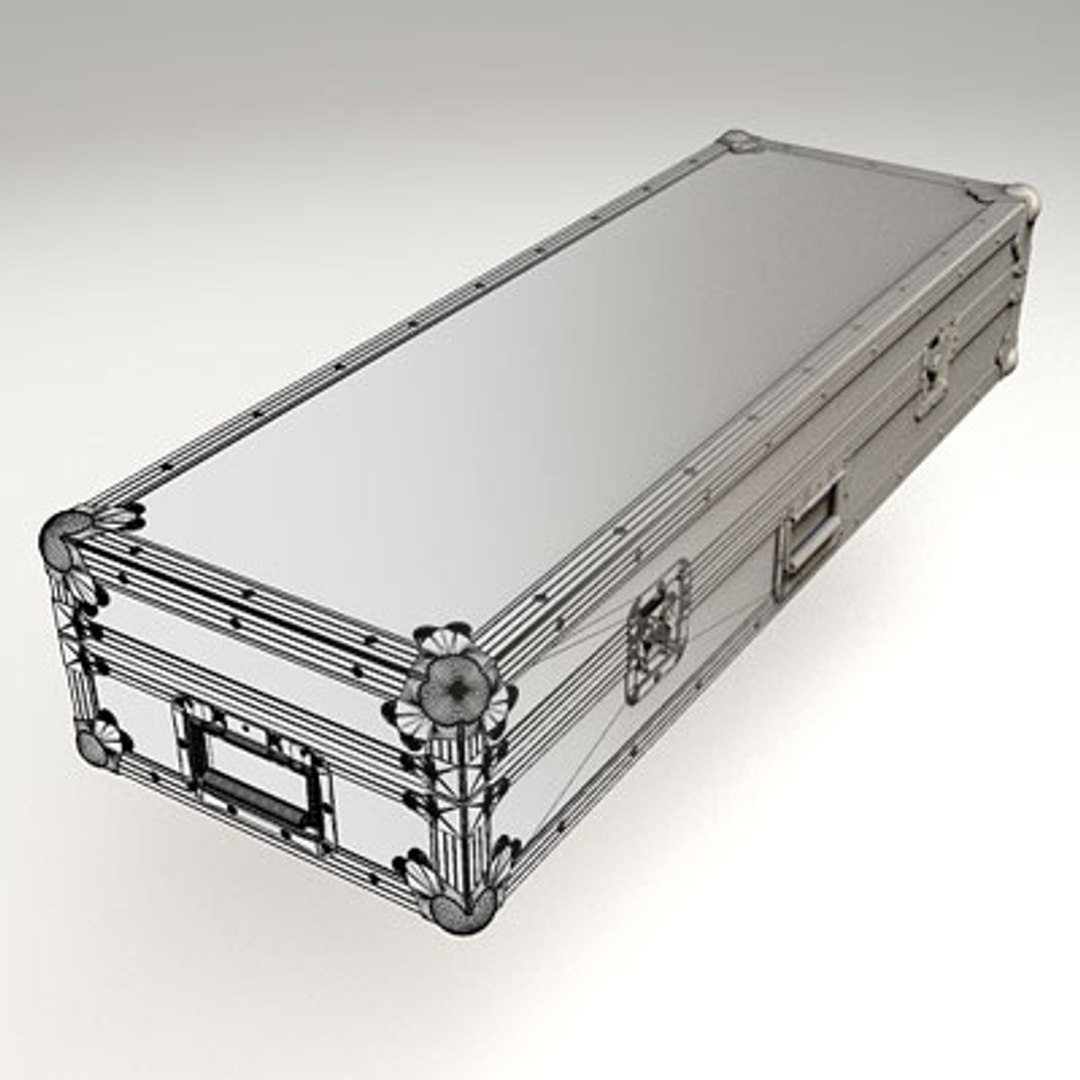 3d Model Keyboard Flight Case