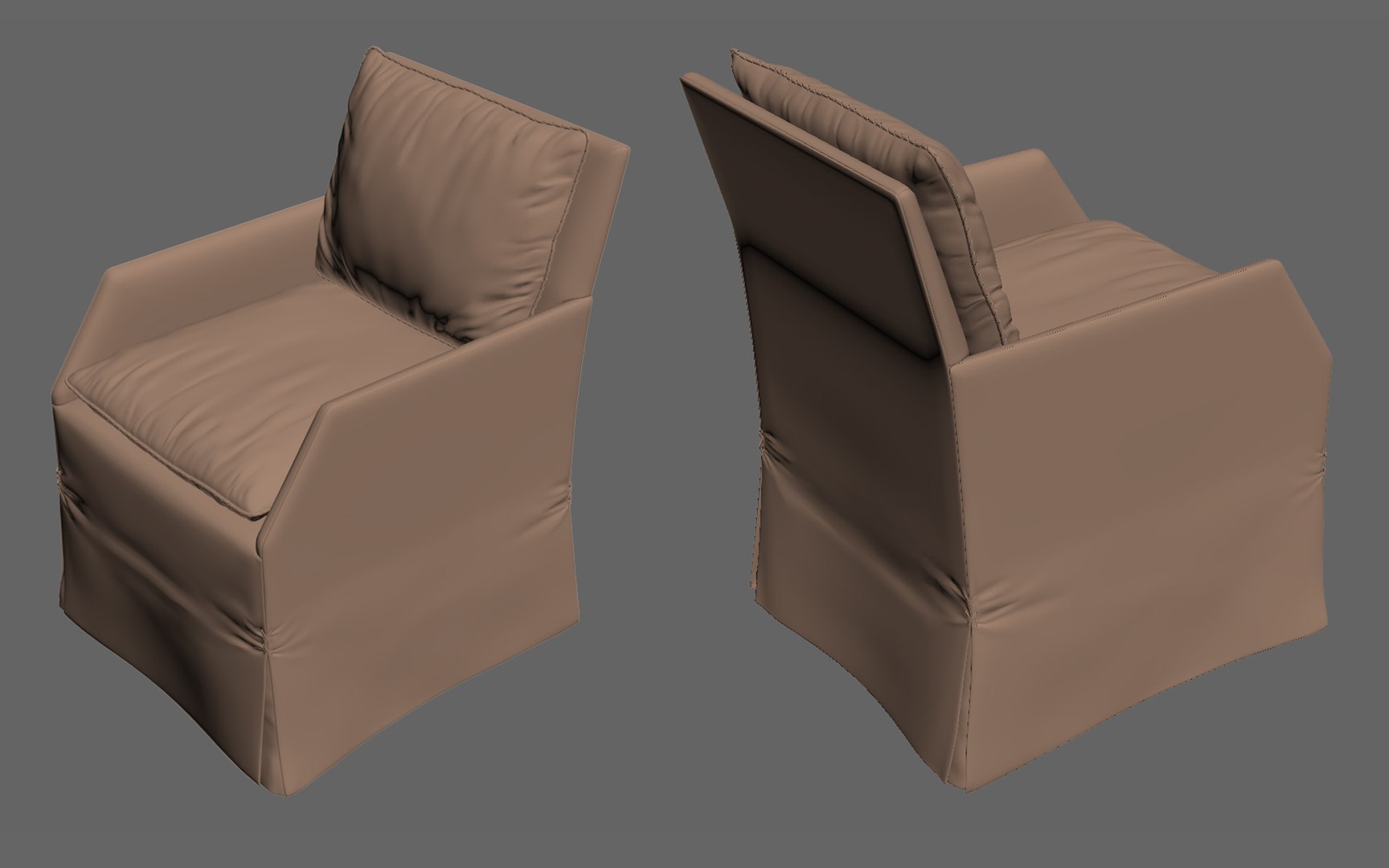 Saladino Harley Chair 3D model - TurboSquid 2033856