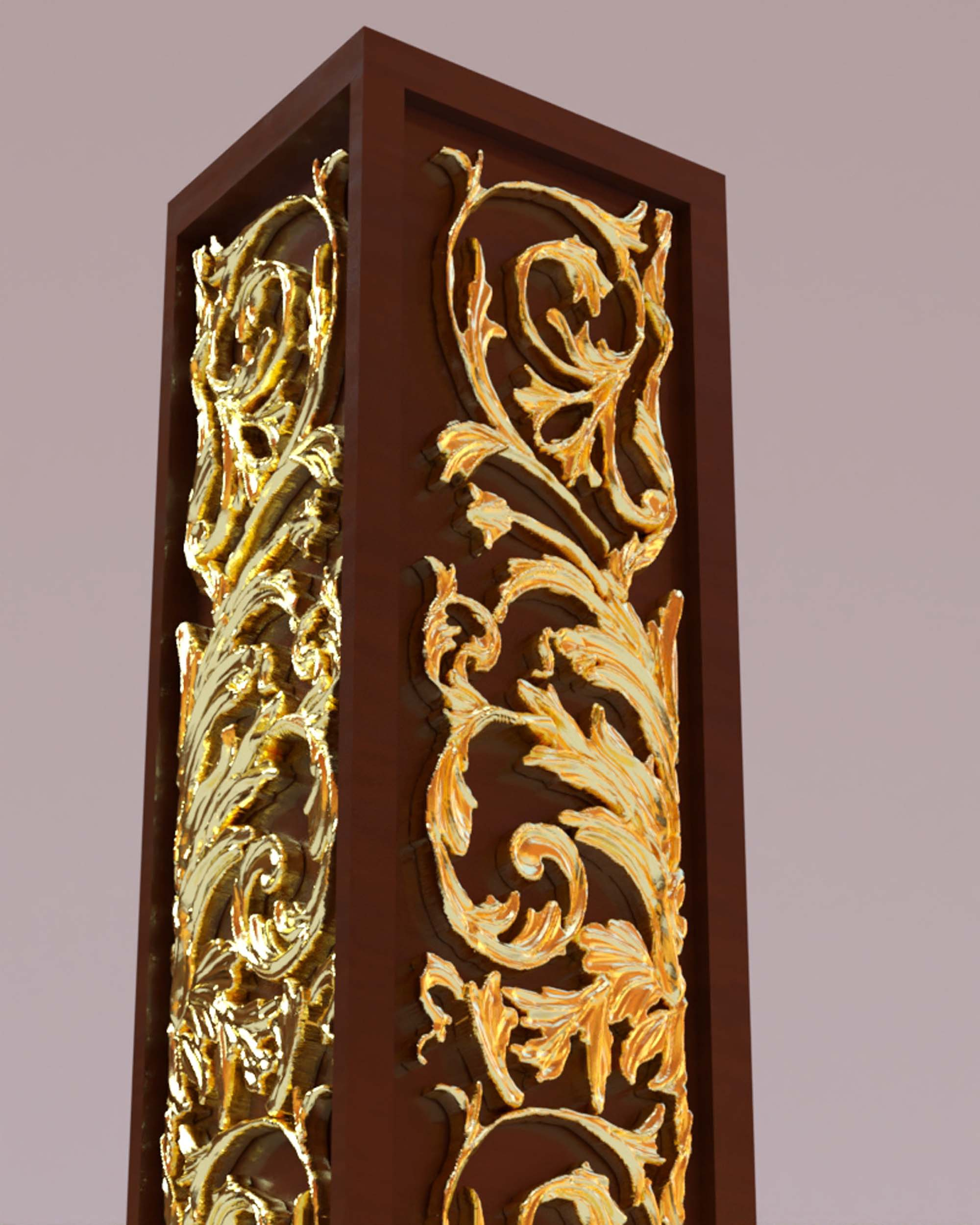 3D Jewish Wood Flower Carving model - TurboSquid 2032239