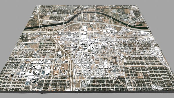 Cityscape Oklahoma City USA 3D model - TurboSquid 1954057