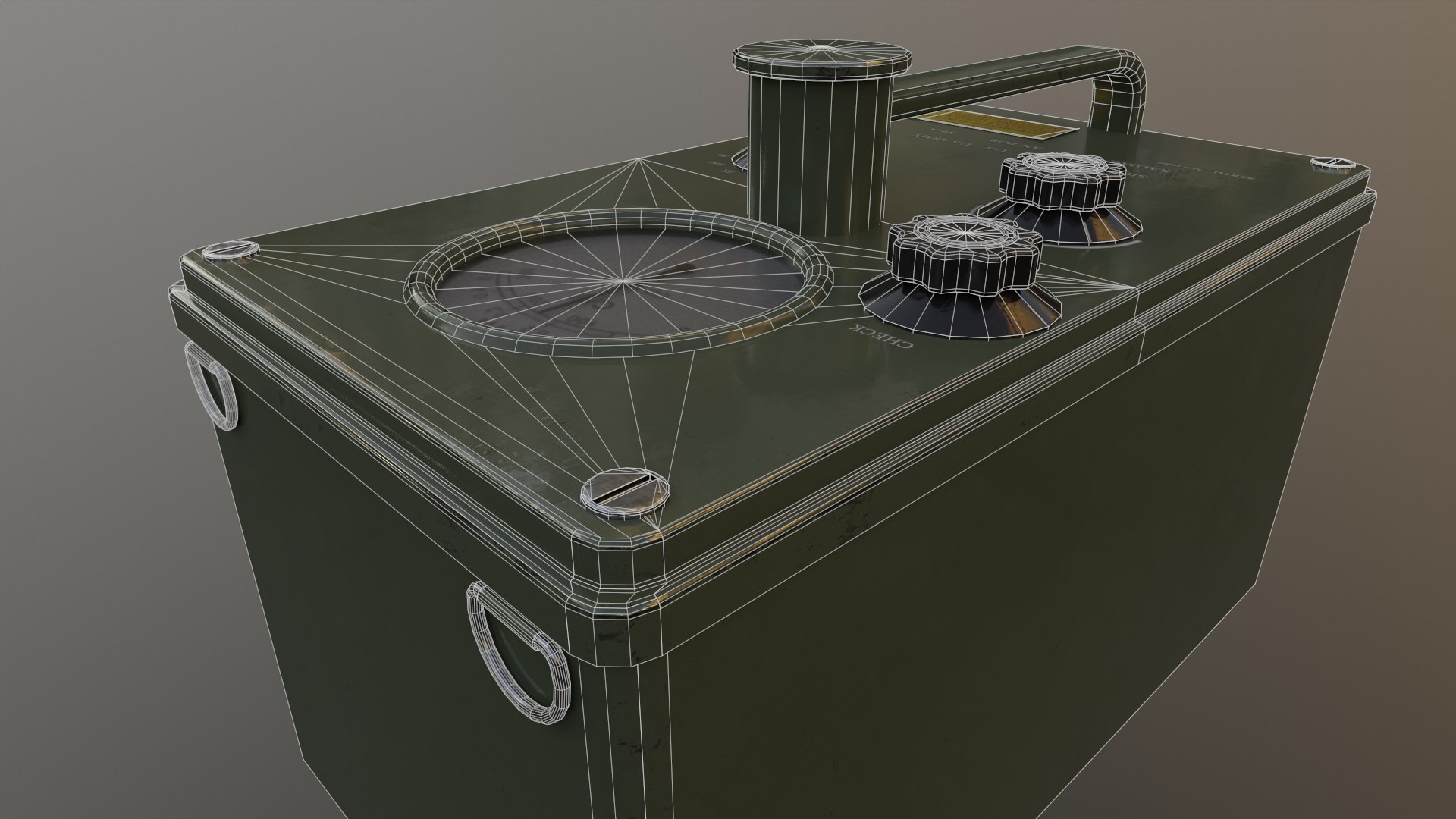 3D Geiger Counter - TurboSquid 1722828