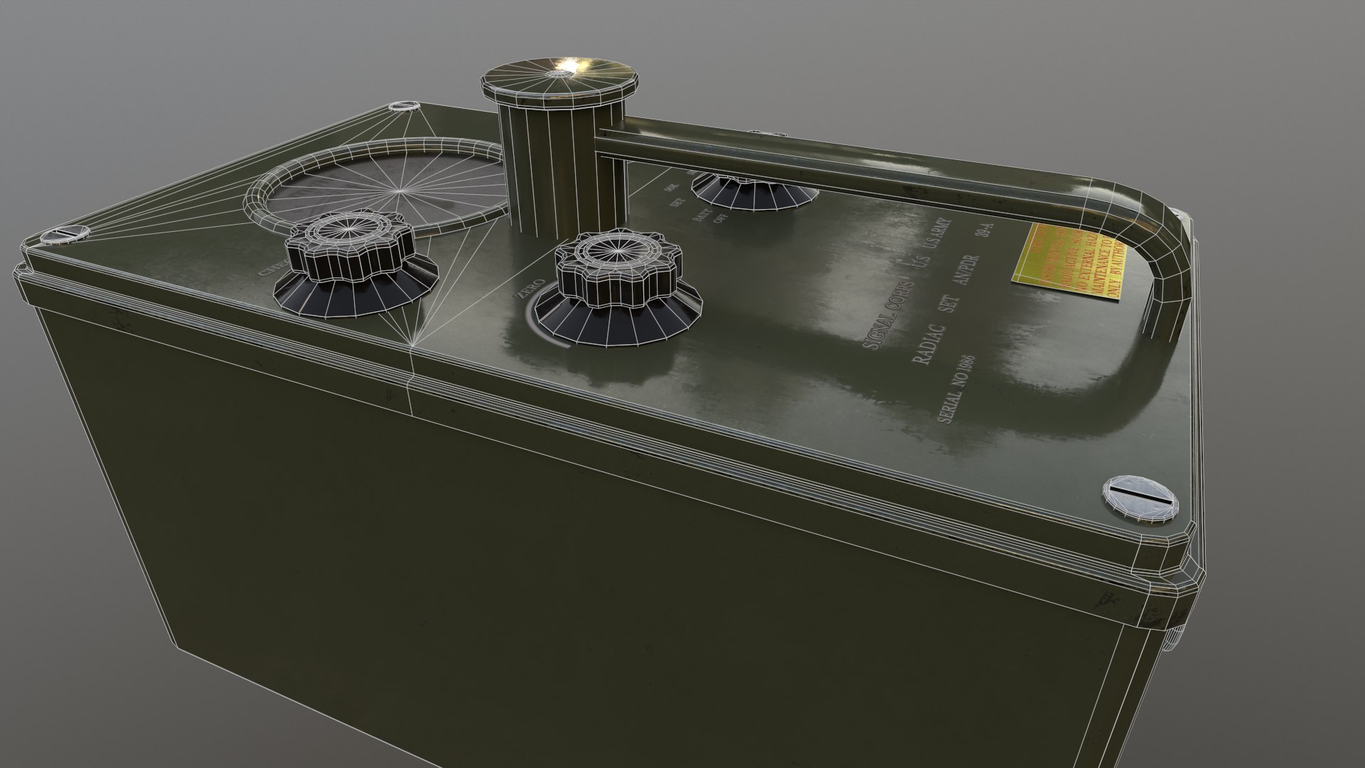 3D Geiger Counter - TurboSquid 1722828