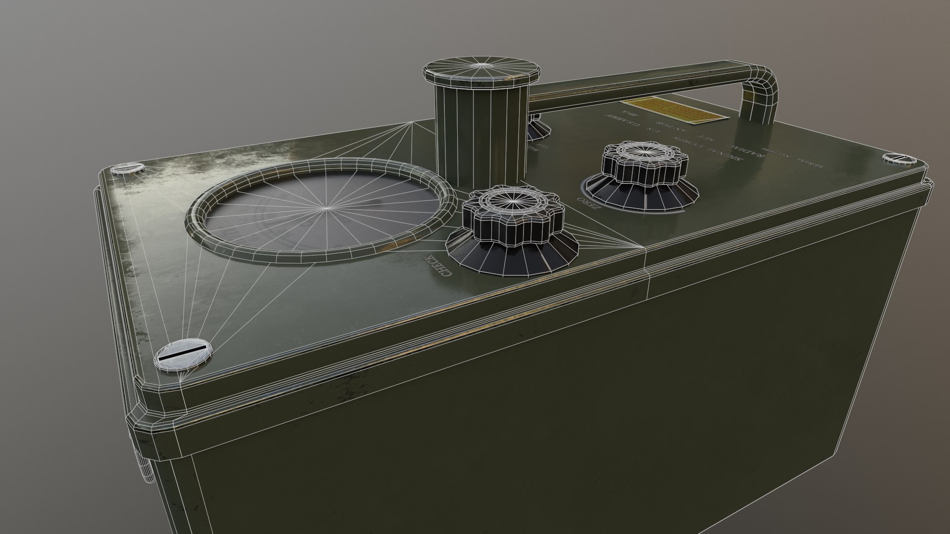 3D Geiger Counter - TurboSquid 1722828