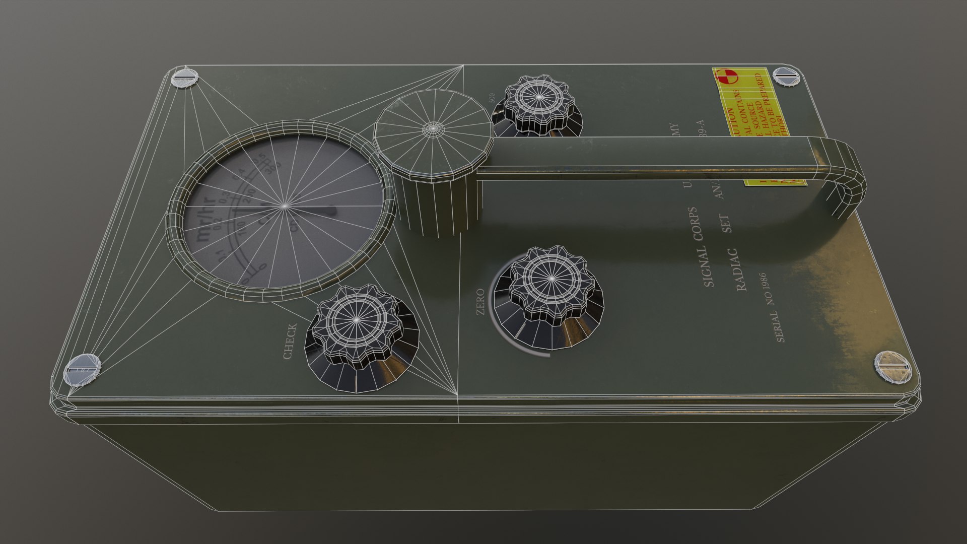 3D Geiger Counter - TurboSquid 1722828