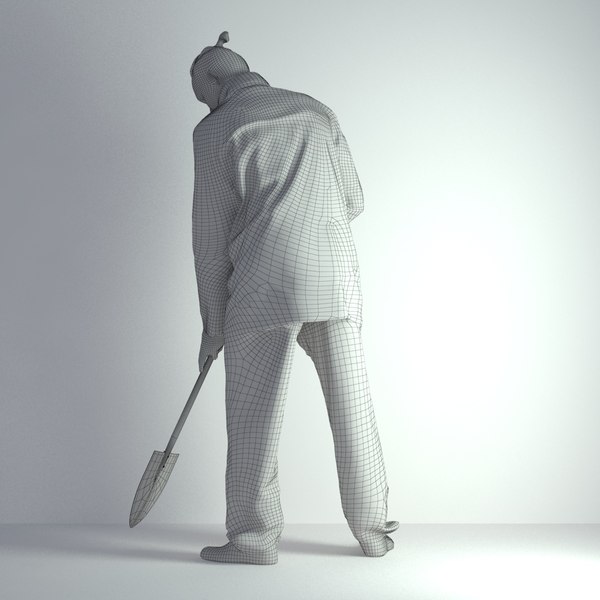 3D scanned man 014 - TurboSquid 1196398