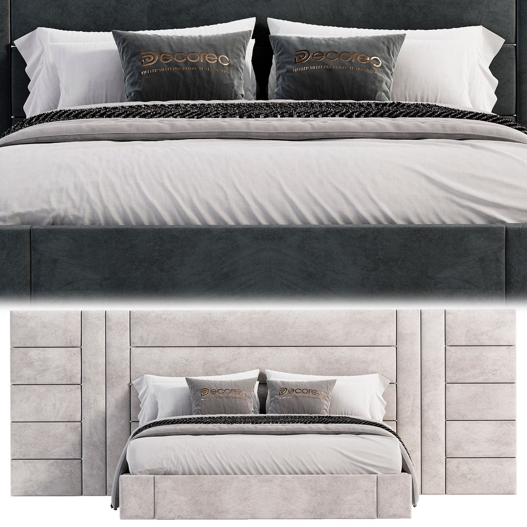 3D Letto Titanio Bed By Decoreo Model - TurboSquid 2120887