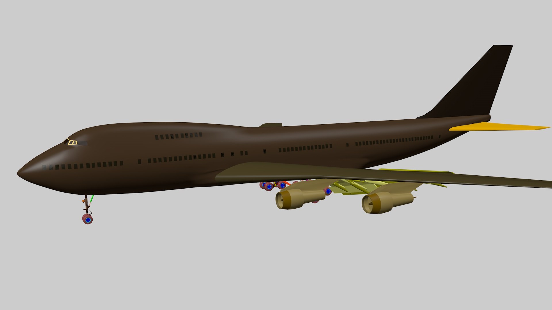 Boeing Boeing 747 3D Model - TurboSquid 2085407