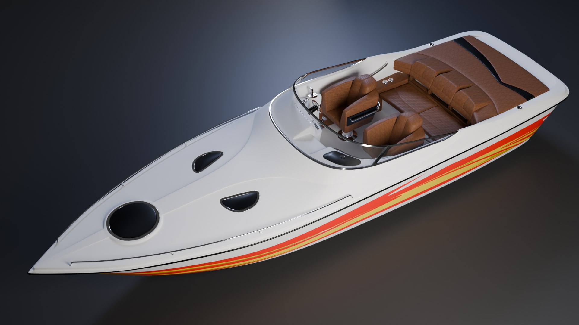 3D Model Speed Boat - TurboSquid 2289100
