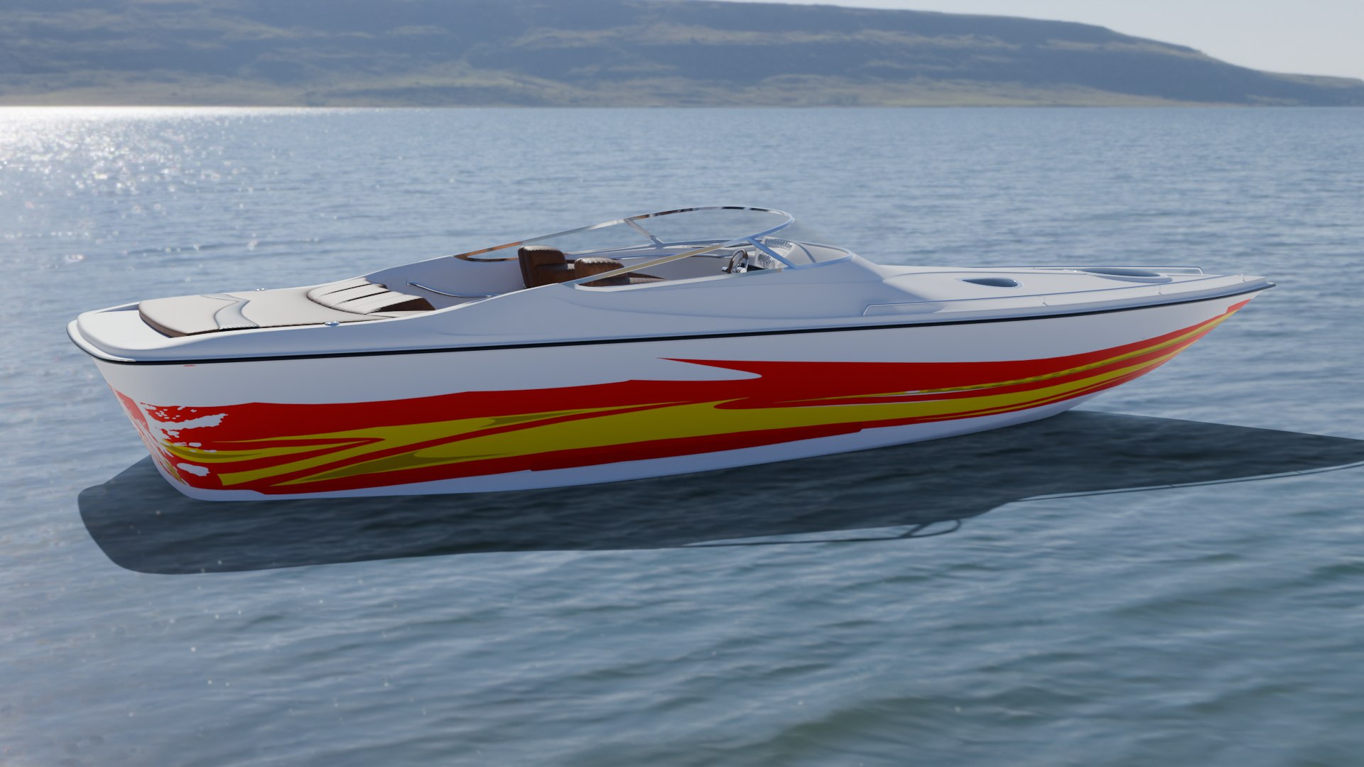 3D Model Speed Boat - TurboSquid 2289100