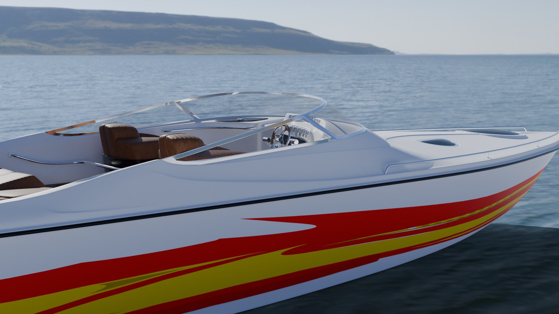 3D Model Speed Boat - TurboSquid 2289100