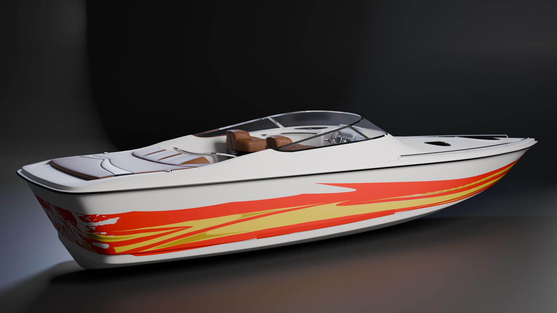3D Model Speed Boat - TurboSquid 2289100