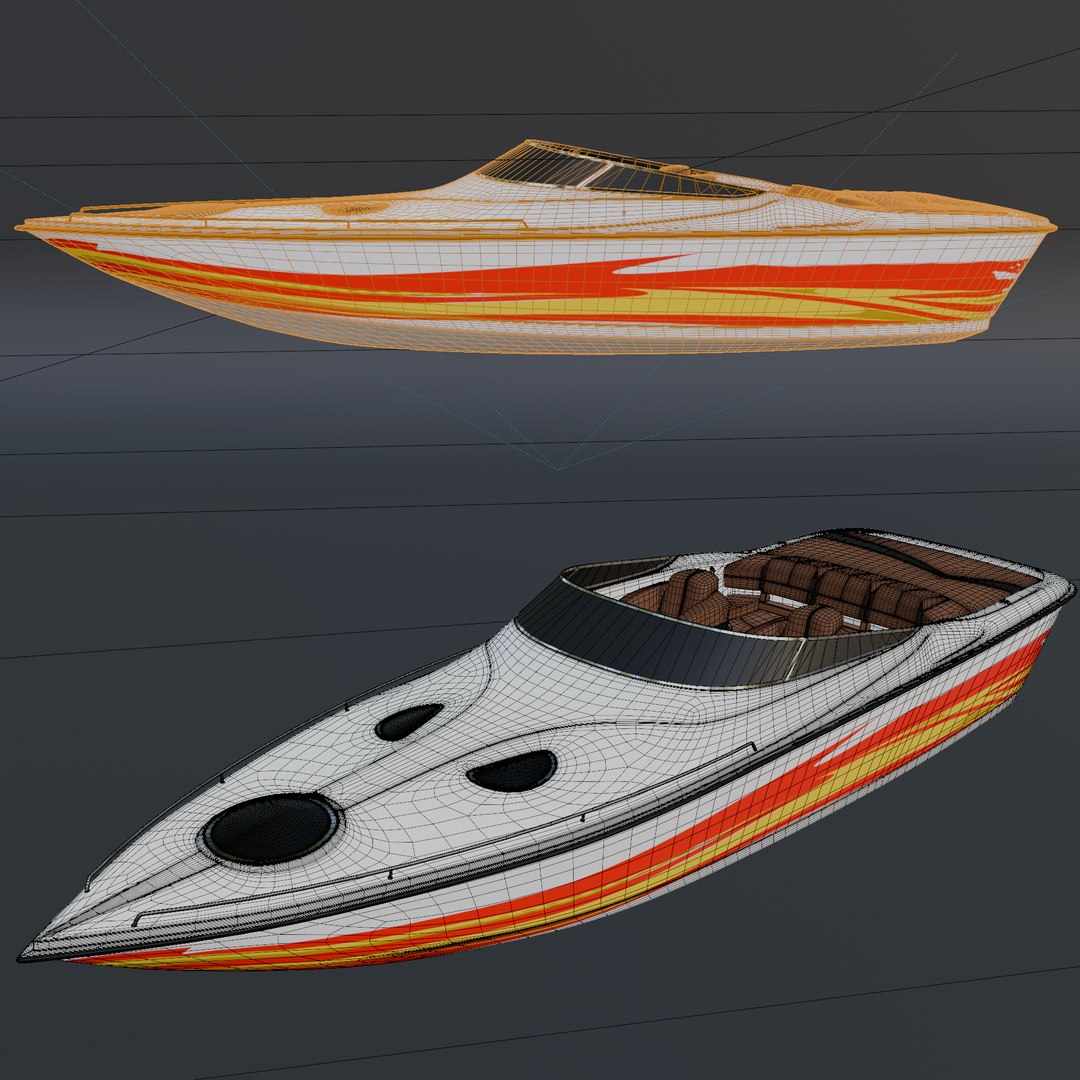 3D Model Speed Boat - TurboSquid 2289100