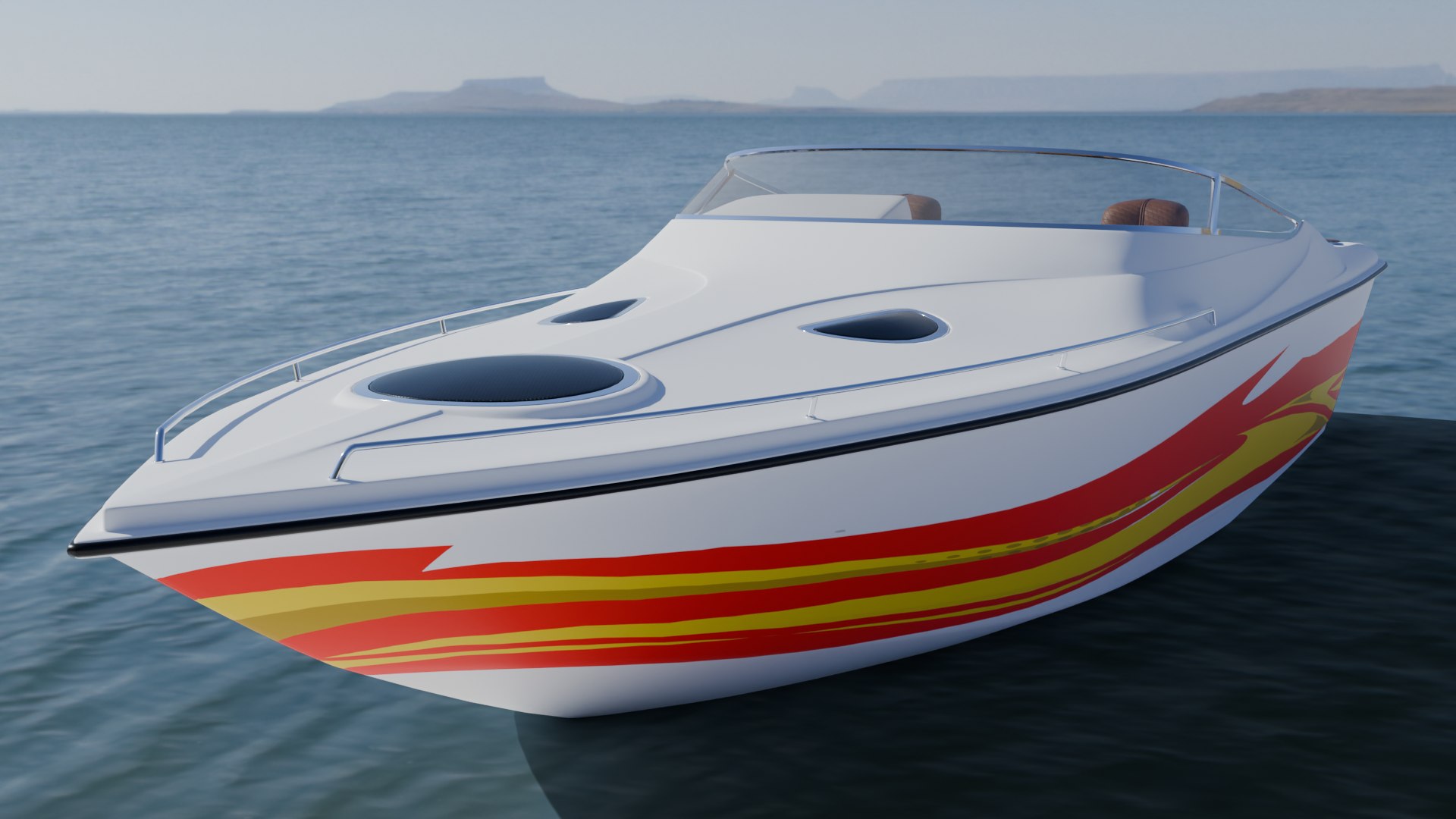 3D Model Speed Boat - TurboSquid 2289100