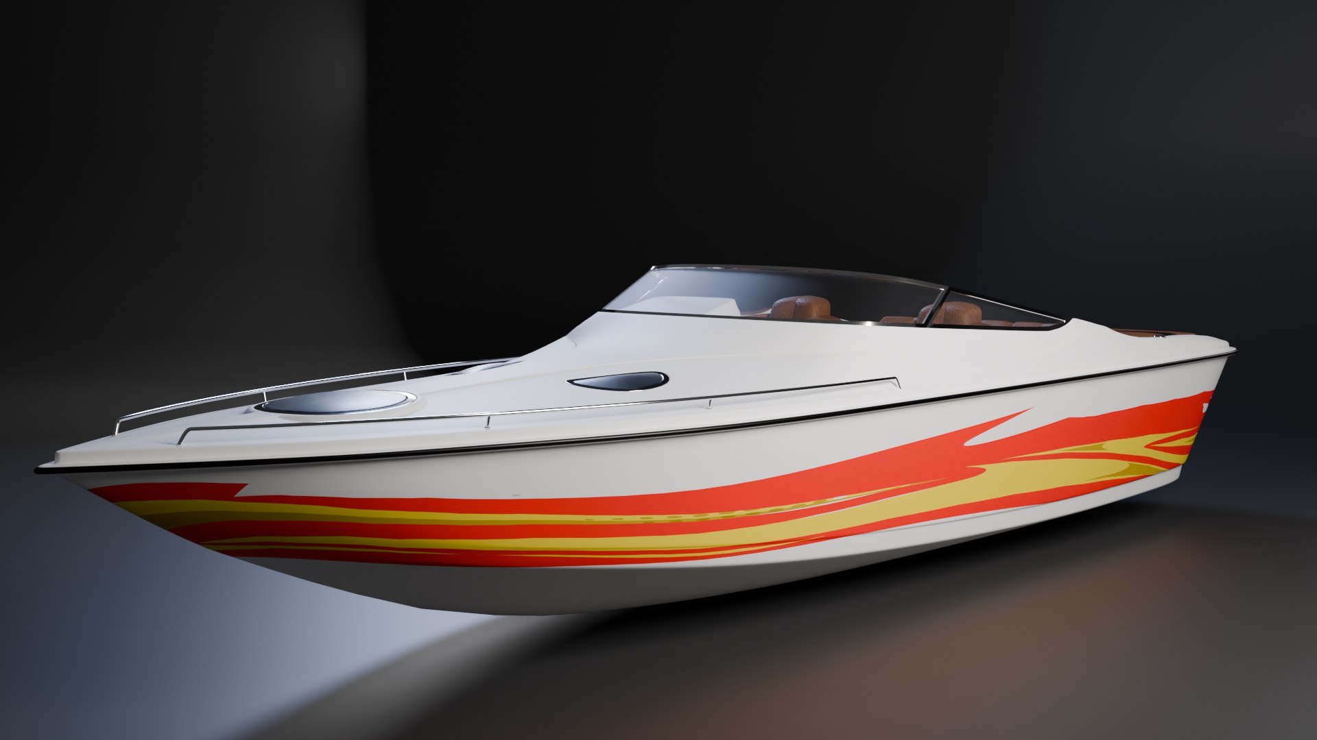 3D Model Speed Boat - TurboSquid 2289100