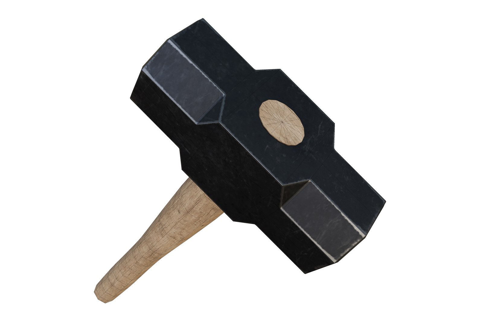 Sledge Hammer PBR Low-poly 3D Model 3D Model - TurboSquid 2242987