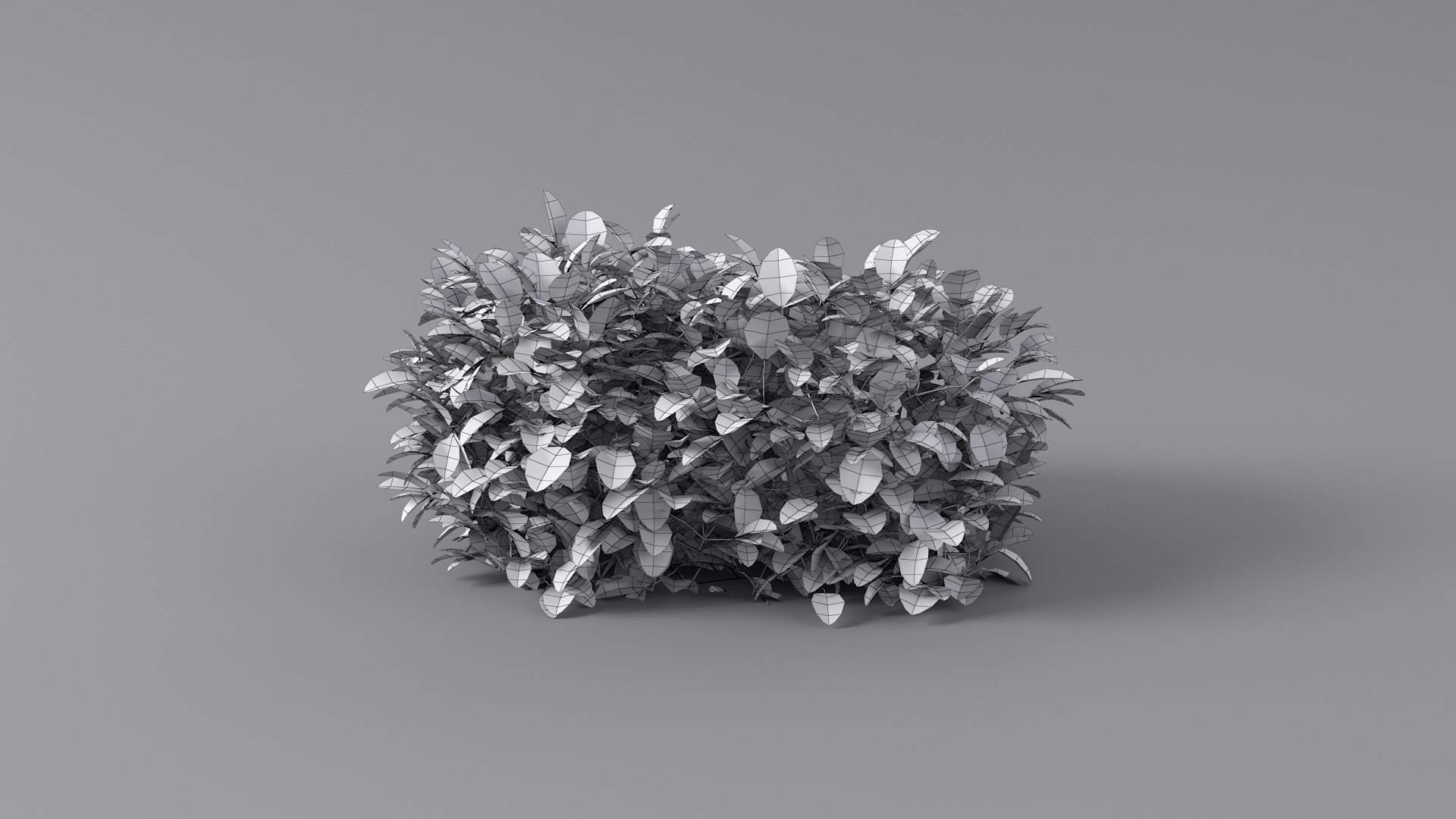 Cartoon Bush 02 Model - TurboSquid 1941413