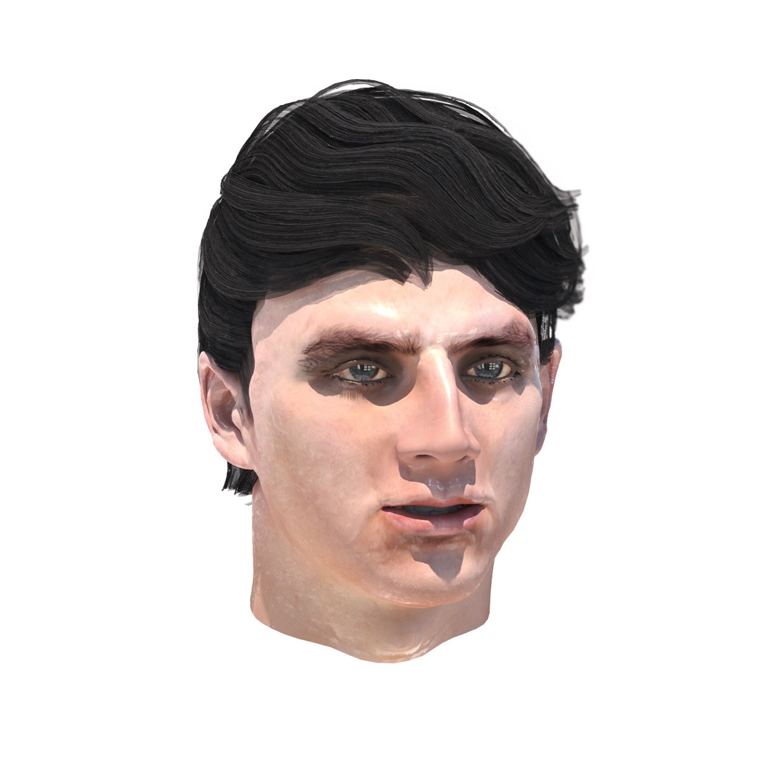 3D Men Hairstyles 5 Model - TurboSquid 1388673