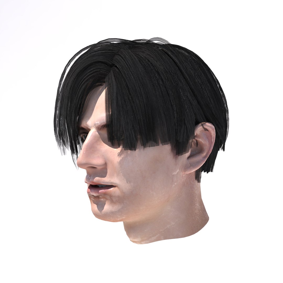 3D Men Hairstyles 5 Model - TurboSquid 1388673