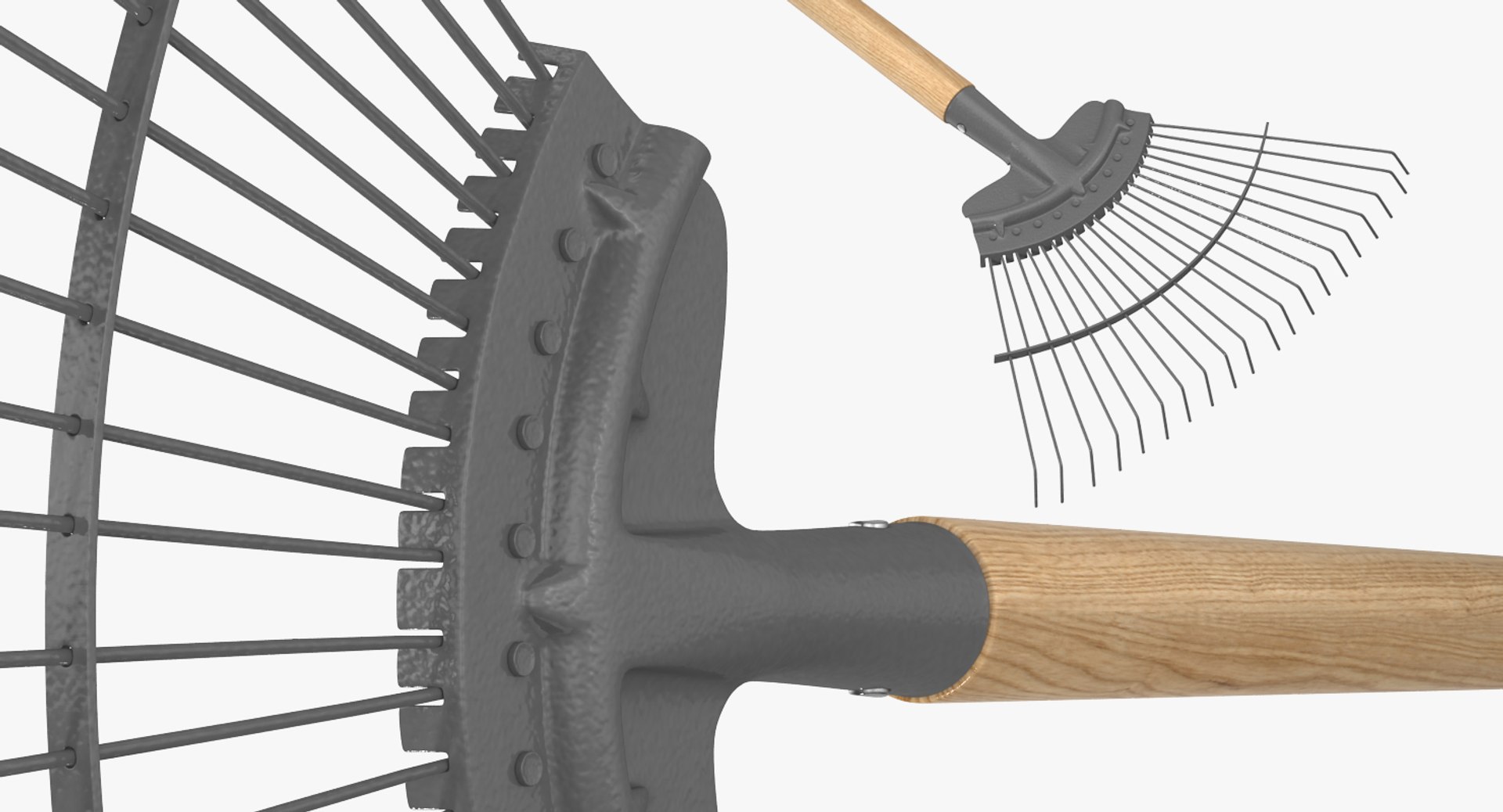 3D Model Springbok Lawn Rake Generic - TurboSquid 1330121