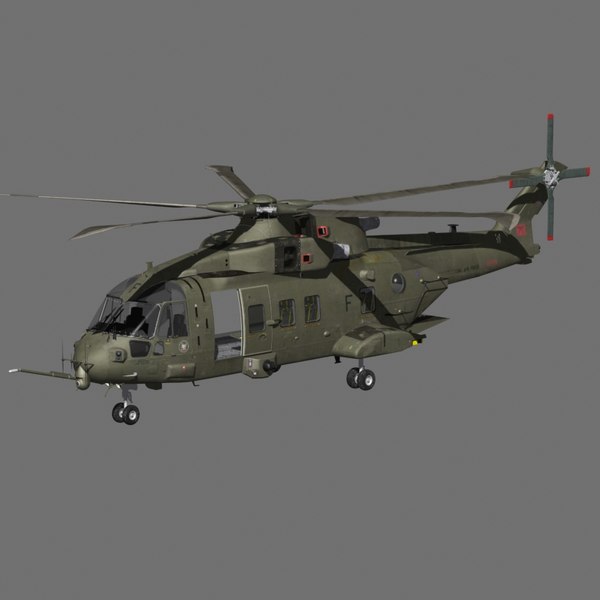 ehi eh-101 merlin hc 3d max