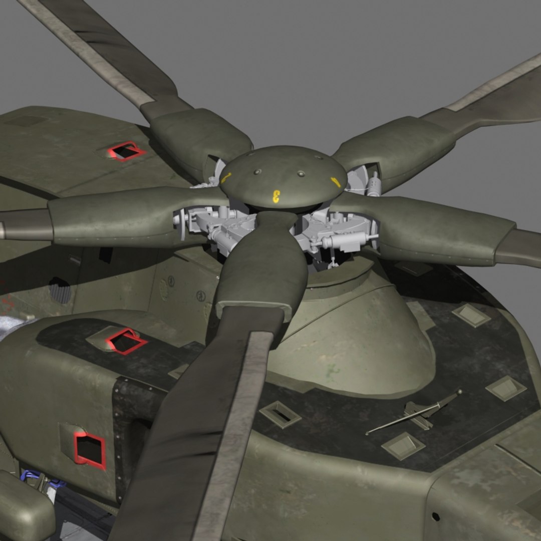 ehi eh-101 merlin hc 3d max